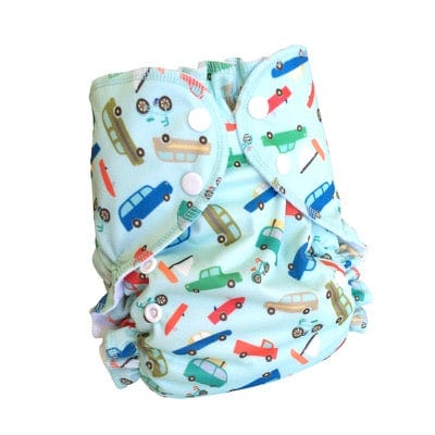 AMP Diapers One Size Duo Pocket Diaper - Sunday Cruise - Momease Baby ...