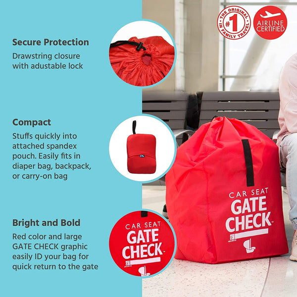 JL Childress Gate Check Car Seat Travel Bag - Momease Baby Boutique